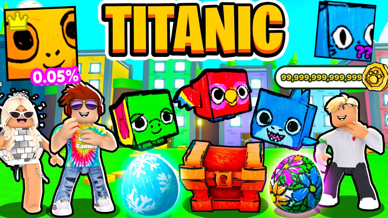 We Hatch the TITANIC Baloon Monkey LIVE!! Pet Simulator X! - YouTube