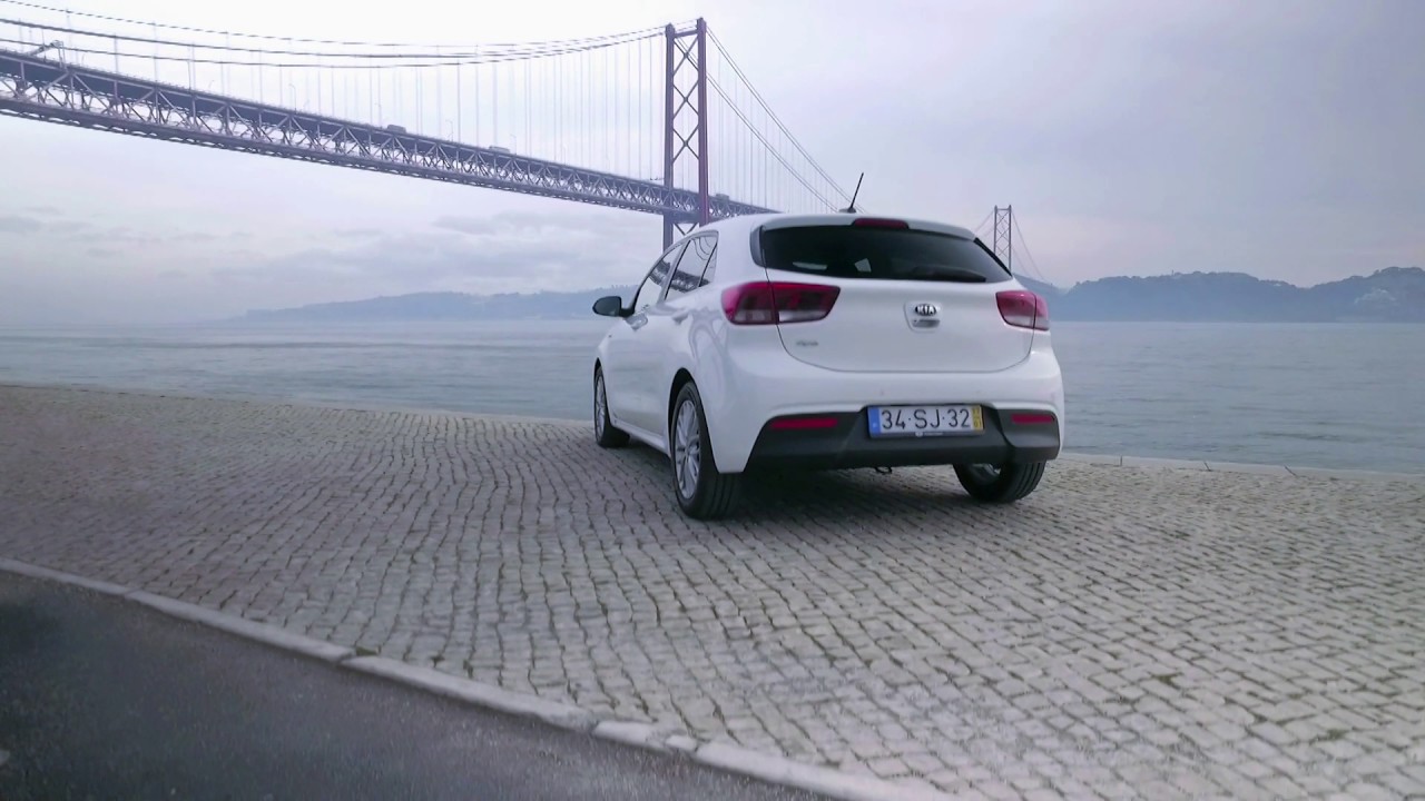 Kia Rio 2017, White, Exterior, Official Video - YouTube