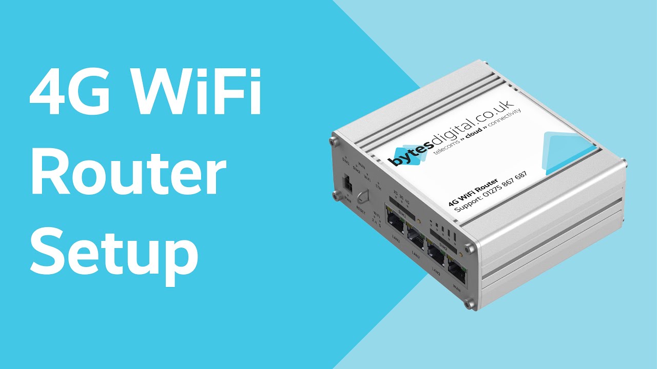 How to Set up your Bytes Digital 4G WiFi Router | Support Guide | Bytes ...