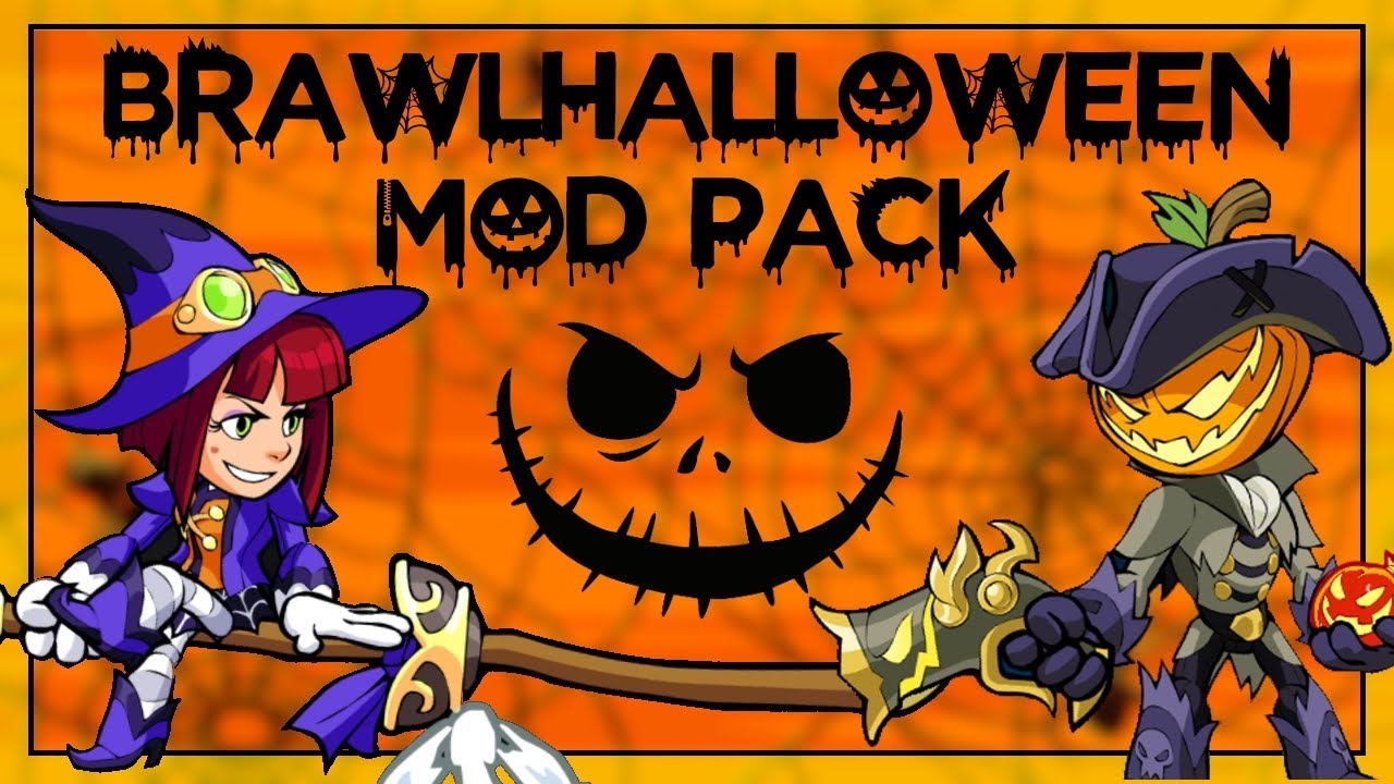 Brawlhalloween Mod Pack! • Brawlhalla Gameplay - YouTube