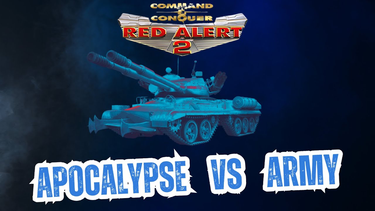 Elite Apocalypse Vs Army | Red Alert 2 - YouTube