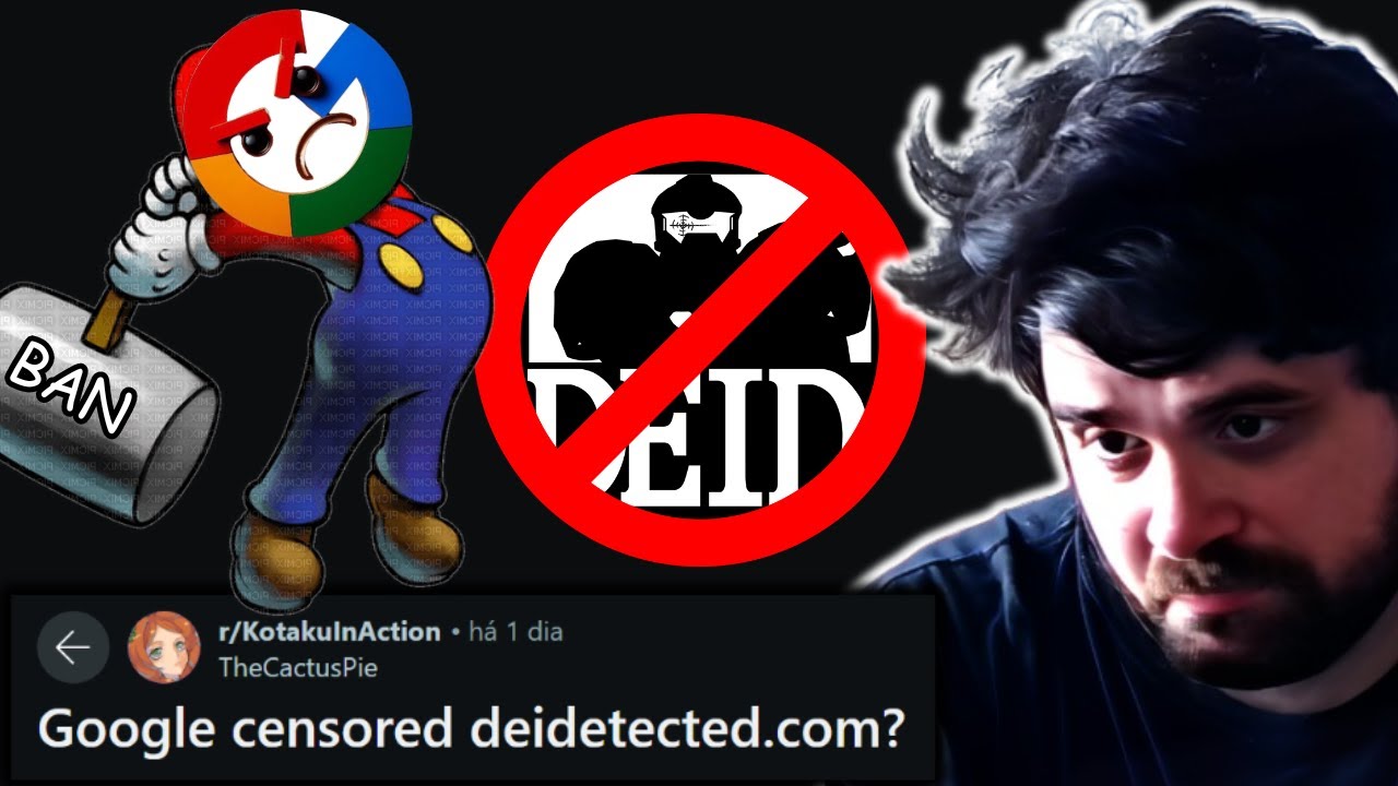 deidetected.com is being SHADOWBANNED by Google?! - YouTube