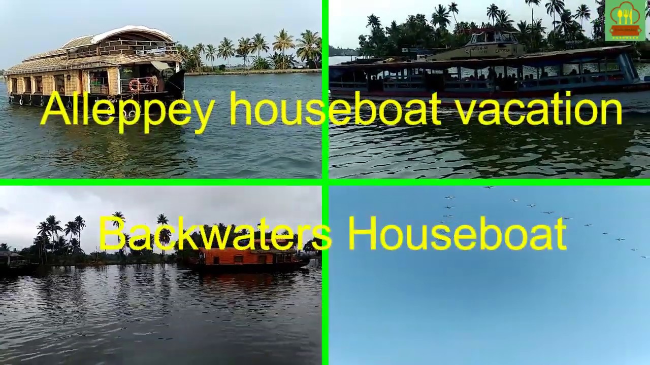 Alleppey Houseboat Trip Experience/ஆலப்புழா படகு வீடு/Kerala-Day In ...