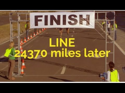 The 24379 mile Loo Roll Challenge NHS COVID19 - YouTube