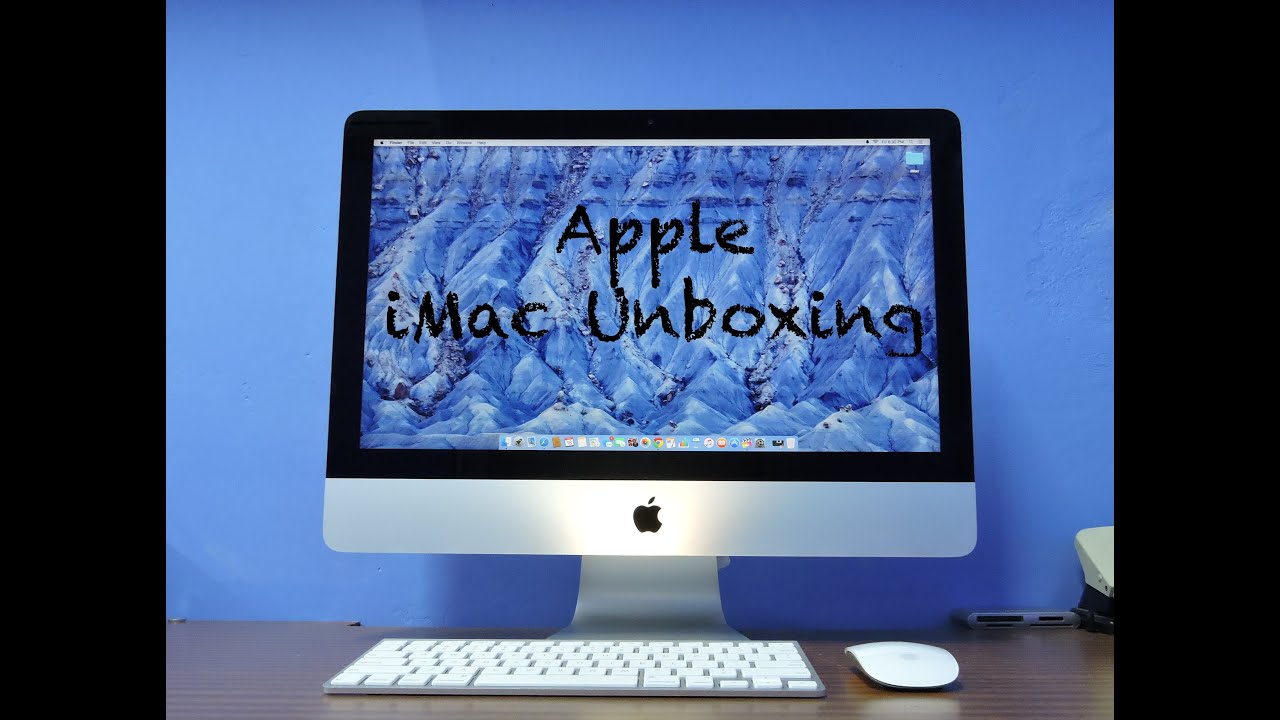 iMac 2015 Unboxing! - YouTube