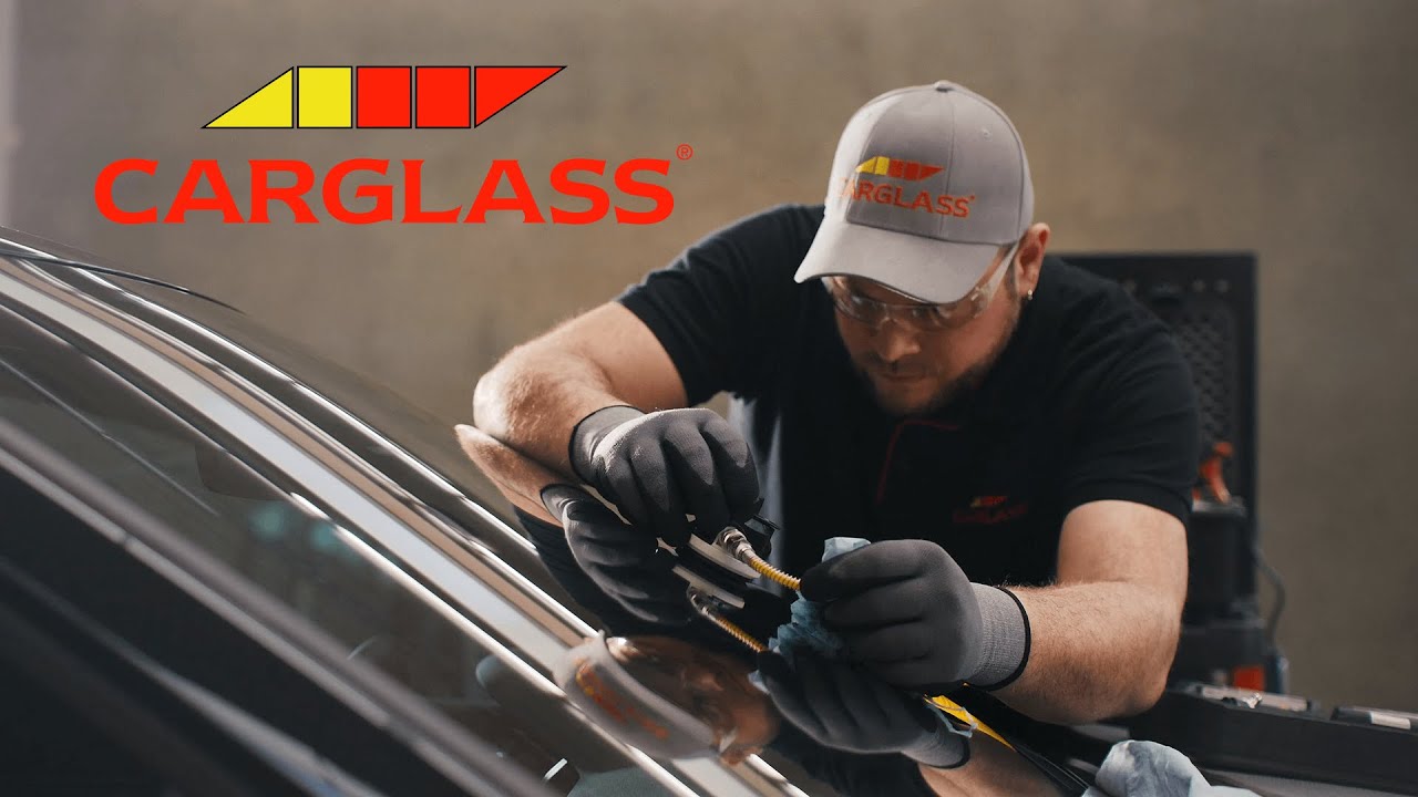 Oprava autoskla metodou scelení - Carglass® - YouTube