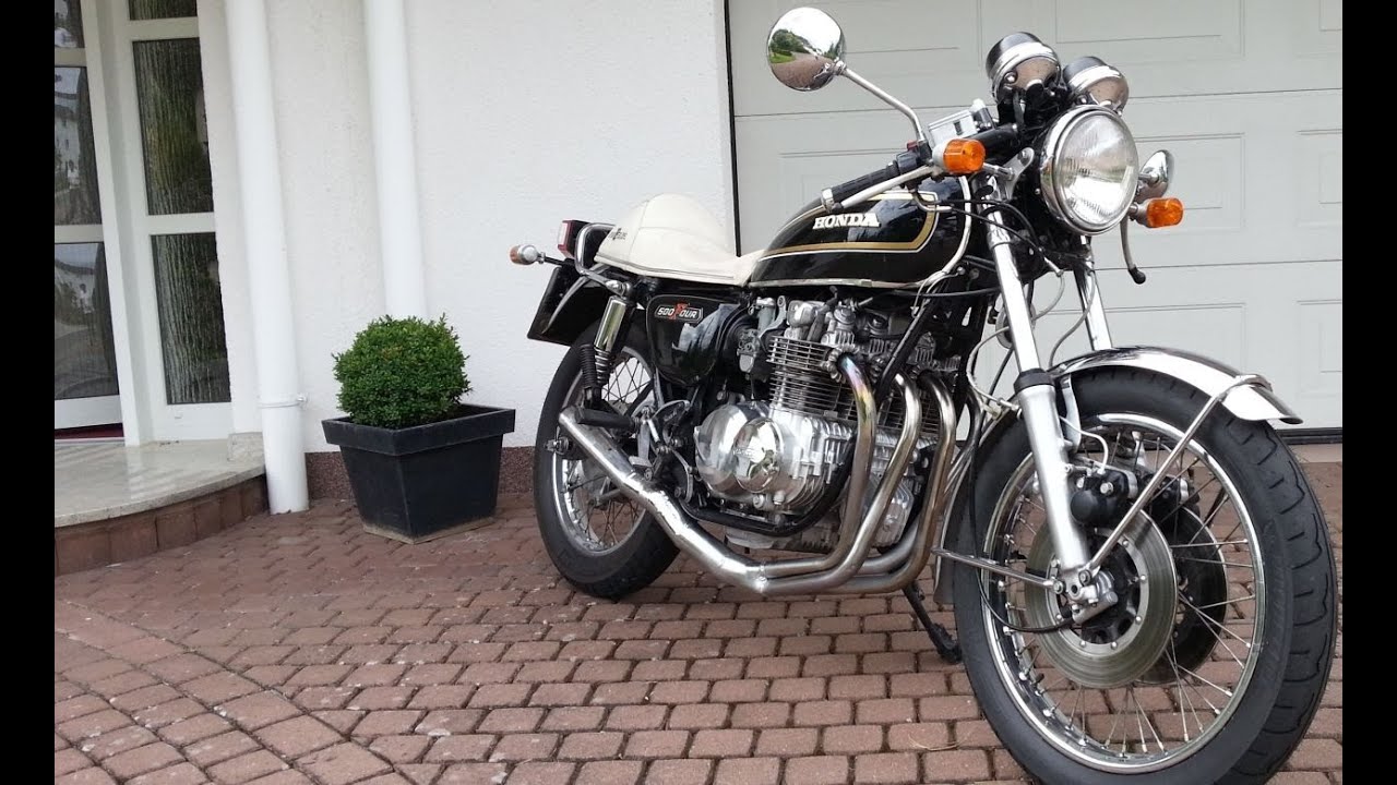 Auspuff-Test CB 500 Four (custom-exhaust).mp4 - YouTube