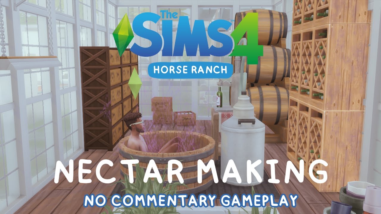 The Sims 4: NECTAR MAKING GAMEPLAY [No Commentary] - YouTube