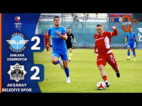 Ankara Demirspor 2-2 Aksaray Belediye Spor | Maç Özeti