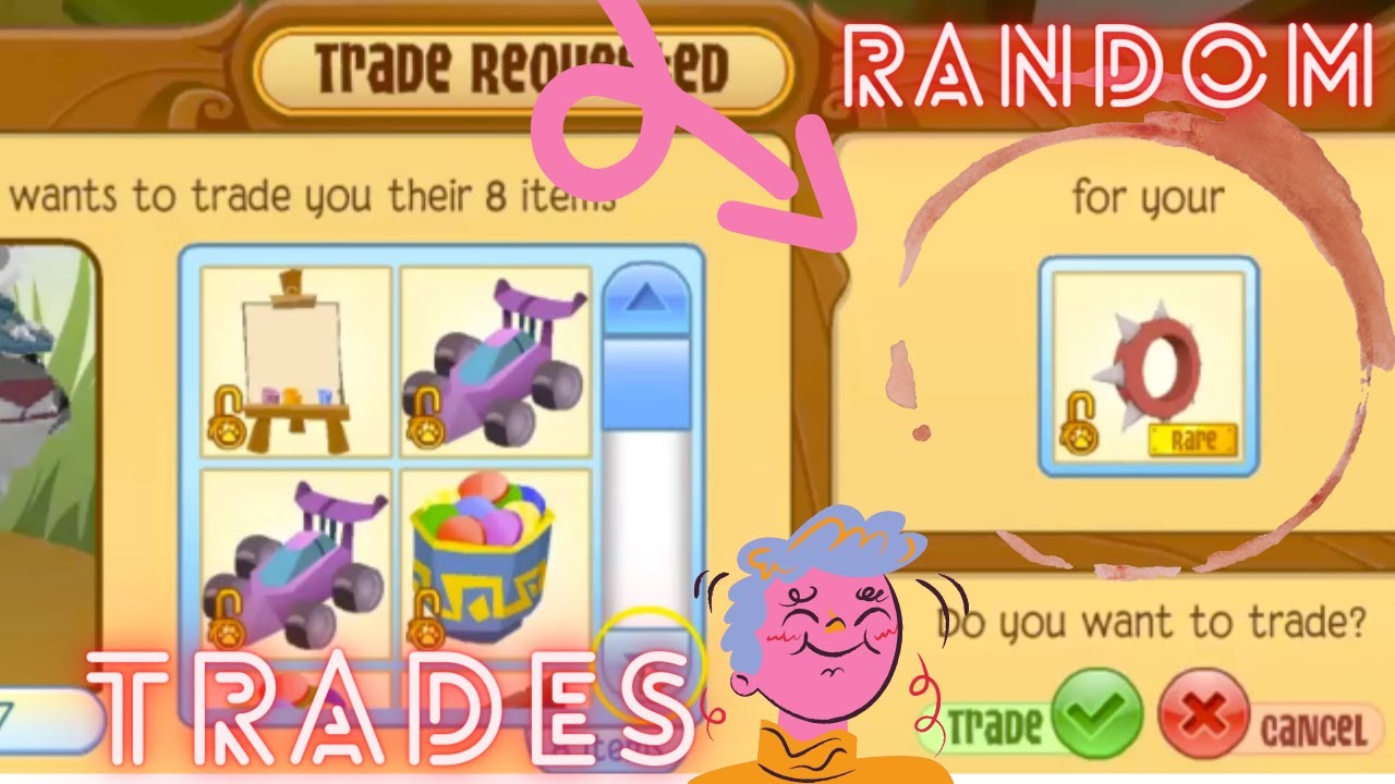 ANIMAL JAM TRADING PROOFS - YouTube