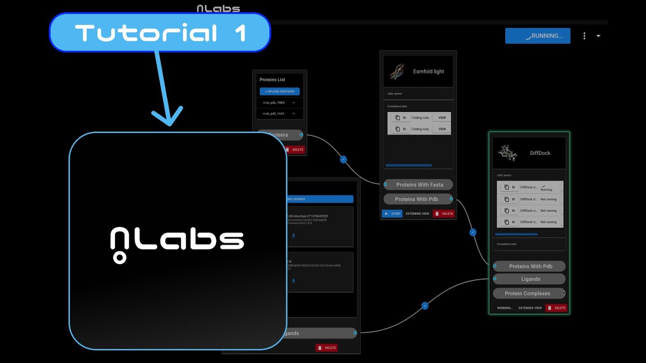 NoLabs - open source platform for bio research (Tutorial 1) - YouTube