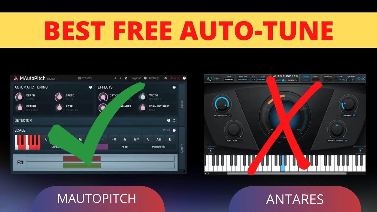 Free Auto-Tune Plugin | Free Download | Best Auto-Tune Free | Free ...