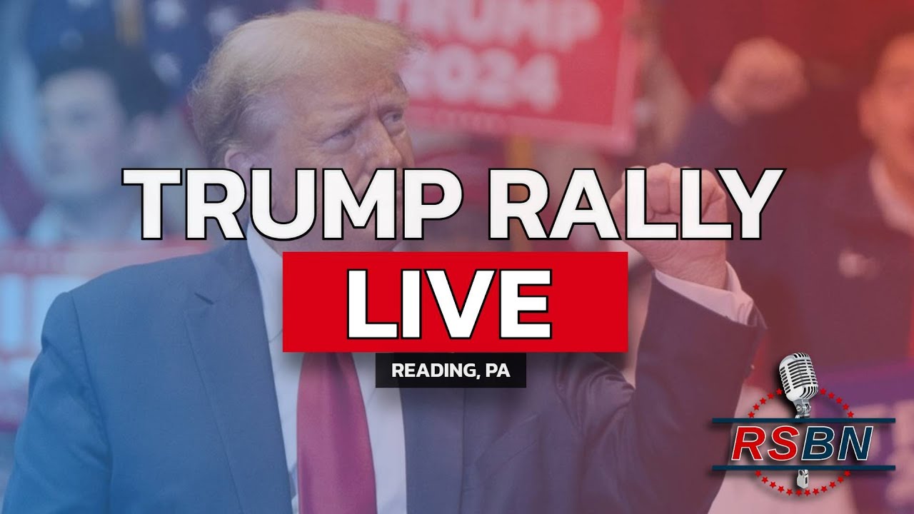 LIVE: President Trump Holds a Rally in Reading, PA - 11/4/24 - YouTube