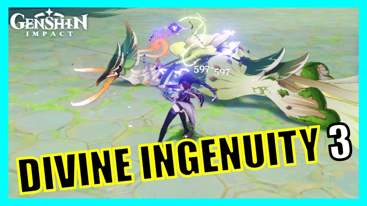 Day 3: Divine Ingenuity (Nimbus Grasper) - Genshin Impact - YouTube