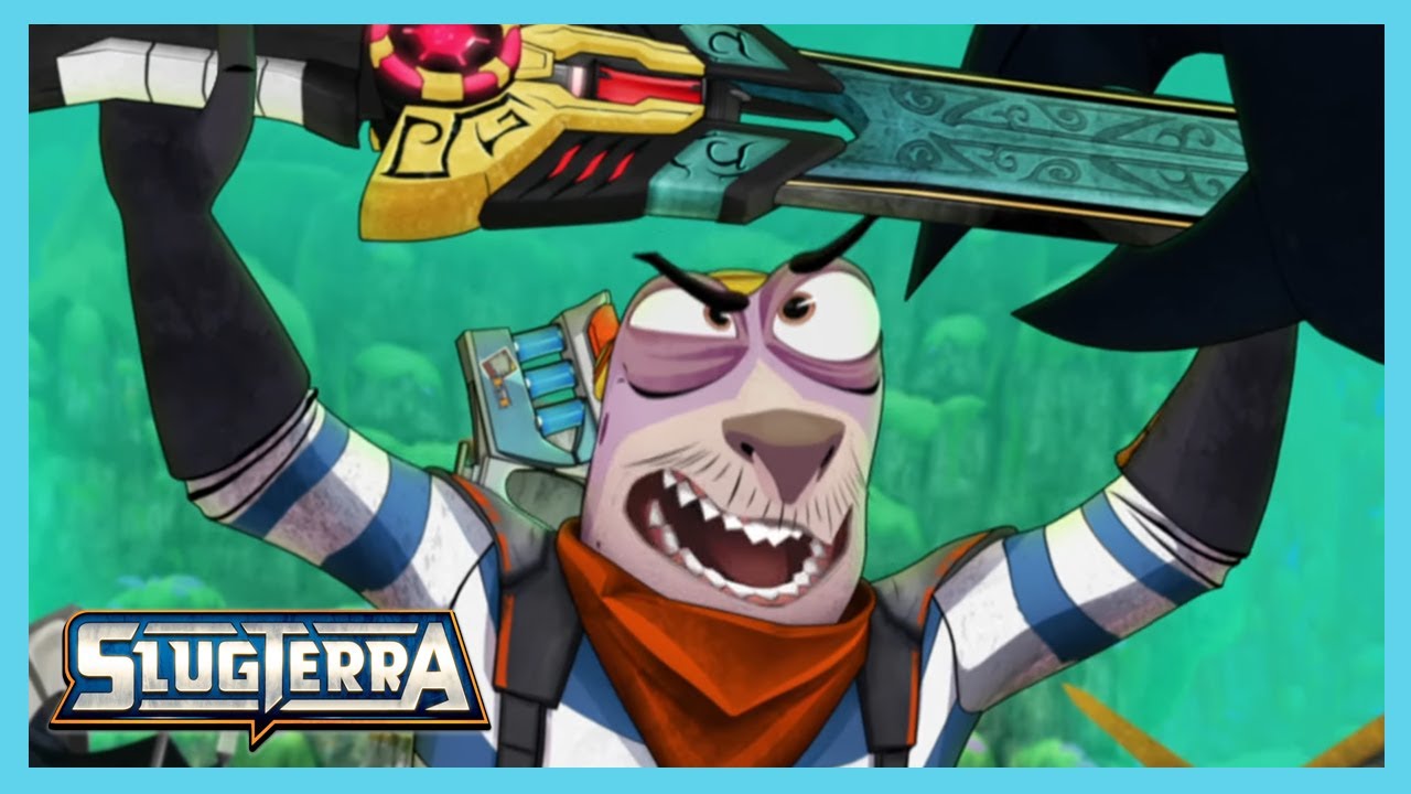 Slugterra - Sword Blaster Chaos! | WildBrain Robot Dome - YouTube