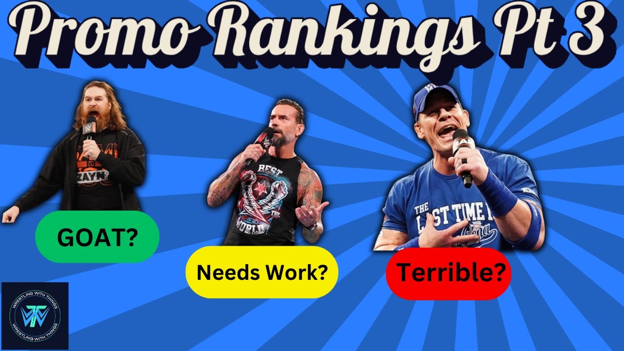 WWE Promo Rankings: Who Has GOAT Mic Skills? (Feat @BlackCouchBooking ...