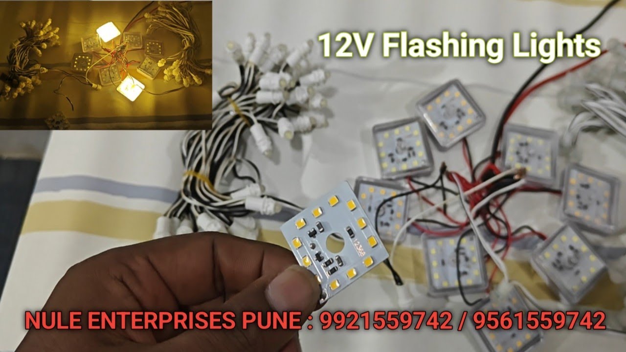12V flasher, Blinker for 12V pixel lights #pixel #home #led - YouTube