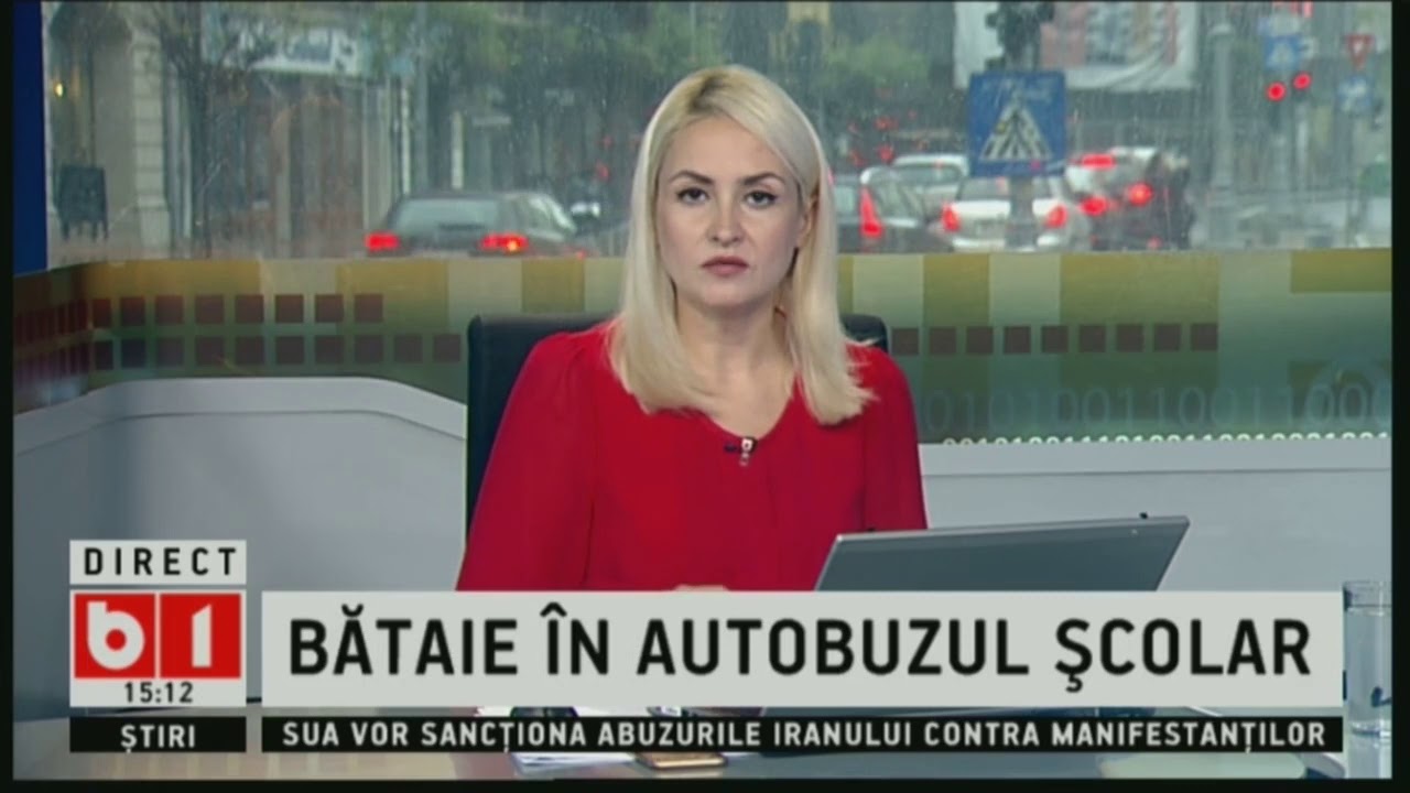 STIRI B1 ORA 15.00, 23 NOI 2019 CU IRINA PETRARU: RECORD PESTE 200 DE ...