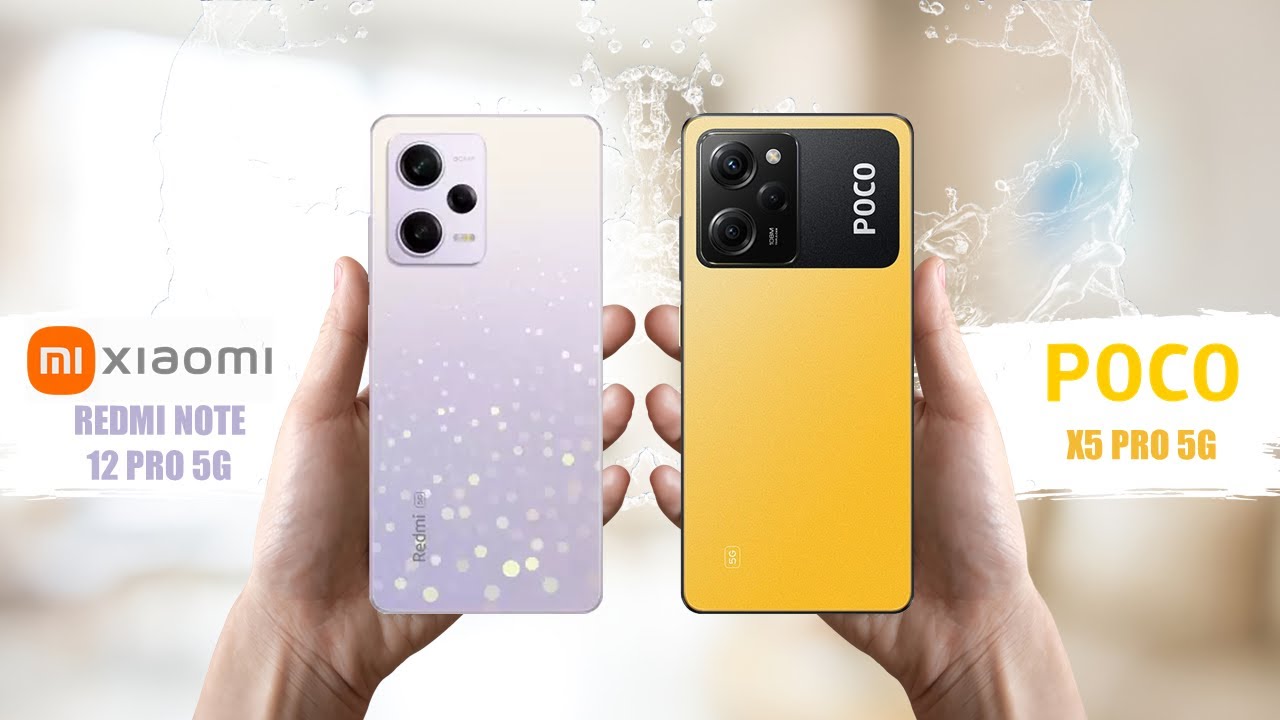 XIAOMI REDMI NOTE 12 PRO 5G VS POCO X5 PRO 5G | FULL COMPARISON 🔥 ...