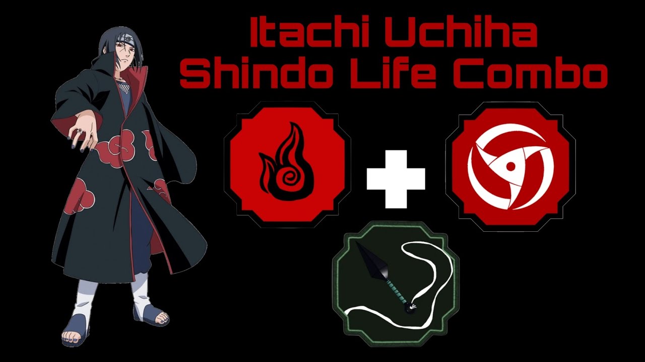 (Bankai Akuma + Fire + Dagai Wire) Itachi Uchiha Shindo Life Combo ...