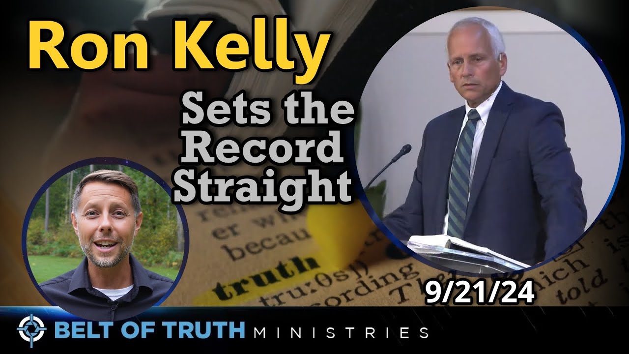 Ron Kelly Sets the Record Straight (9/21/24) - YouTube