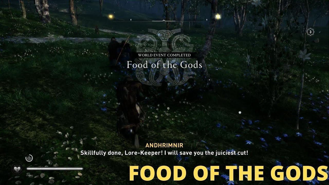 ASSASSIN'S CREED VALHALLA | FOOD OF THE GODS - YouTube