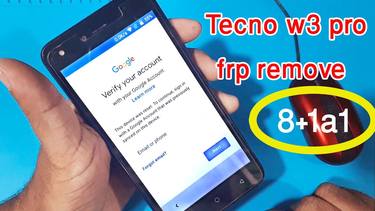 TECNO W3 Pro FRP / Google Account Remove By CM2 Dongle - YouTube