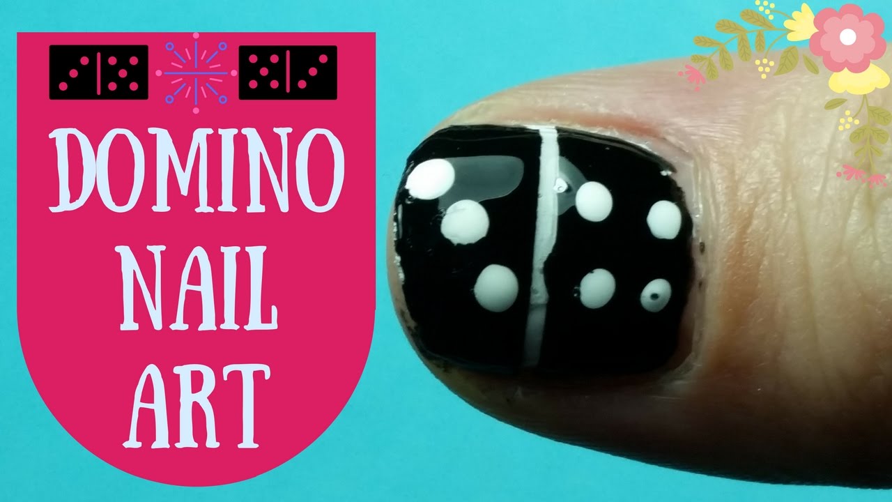 Domino Nail Art - FREE RAMBLING AND STORIES (and no pizza) - YouTube
