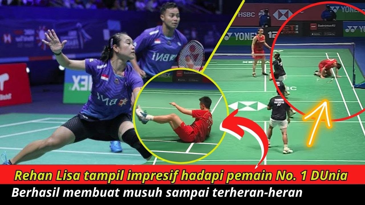 Penampilan impresif Rehan Lisa hadapi pemain nomor satu dunia semi ...