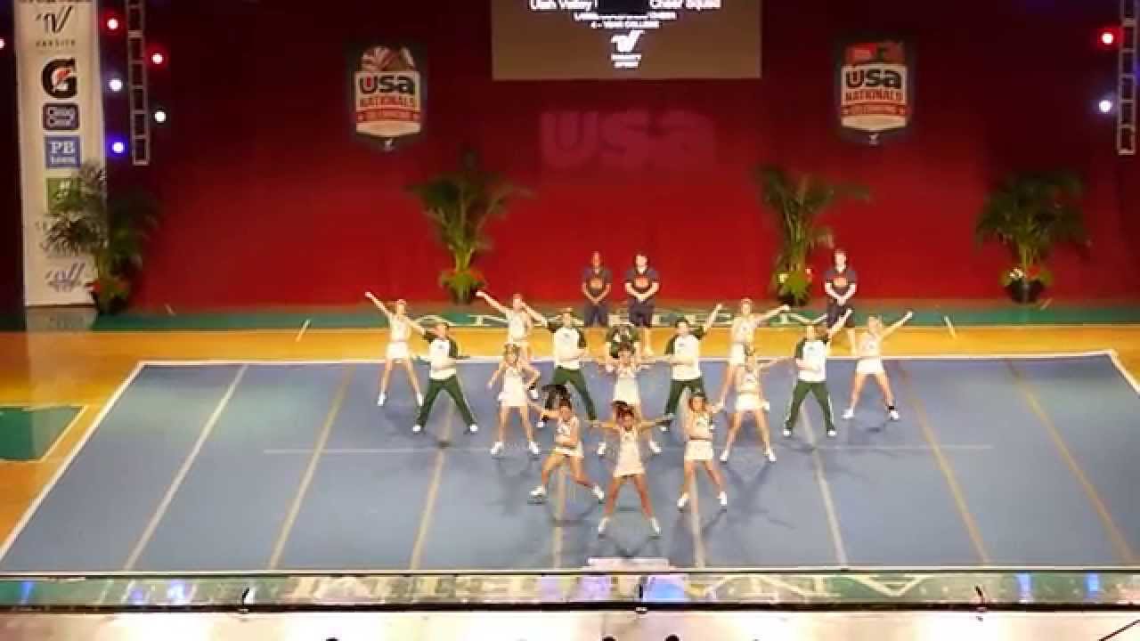 UVU Cheer @ USA Nationals Day 1 2015 - YouTube