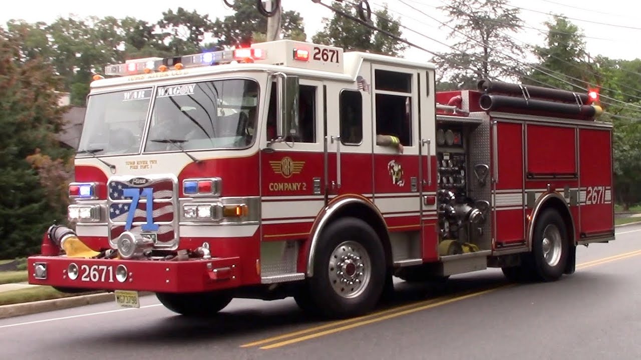 Toms River Fire Department Engine 2671 Responding 9-10-23 - YouTube