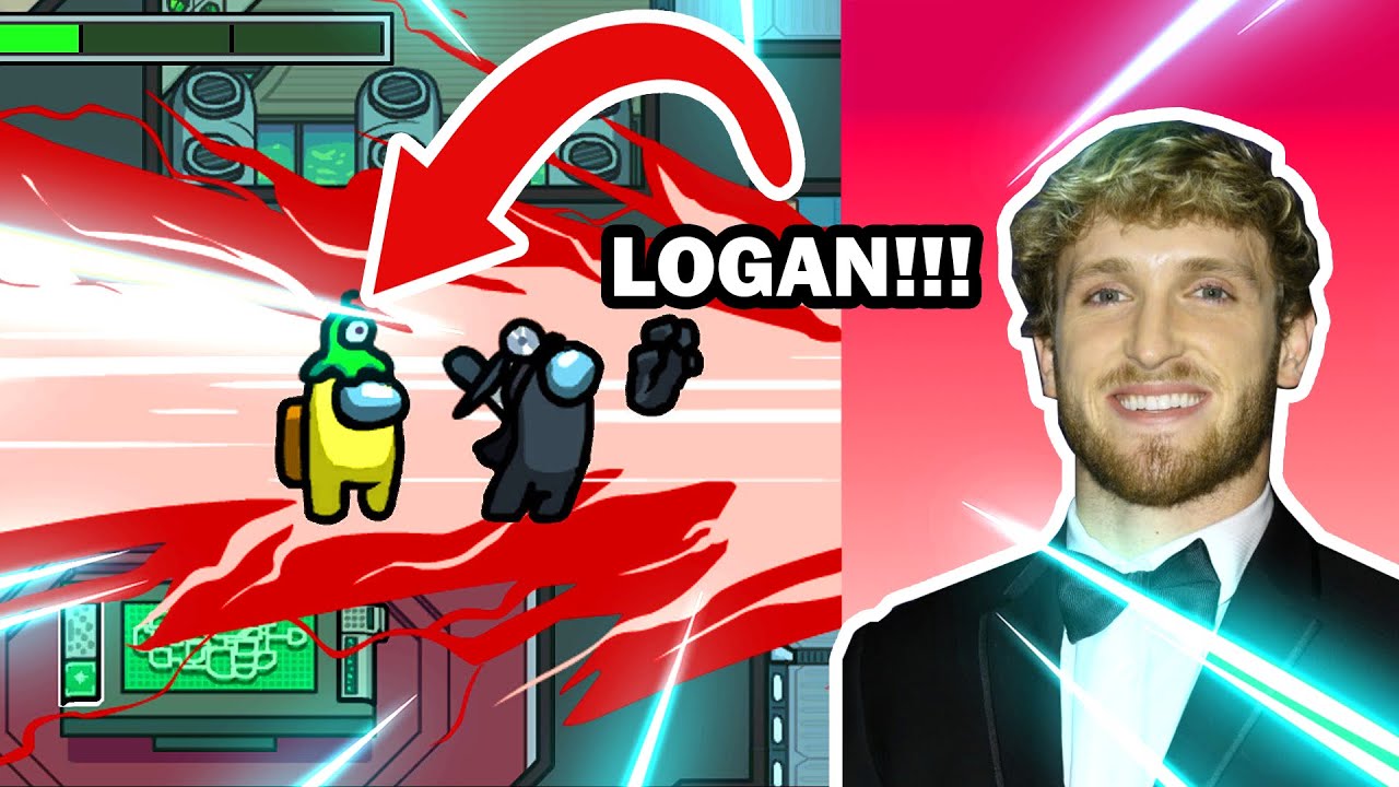 JAKE PAULS BROTHER LOGAN PAUL WAS THE IMPOSTER IN AMONG US!!! - YouTube