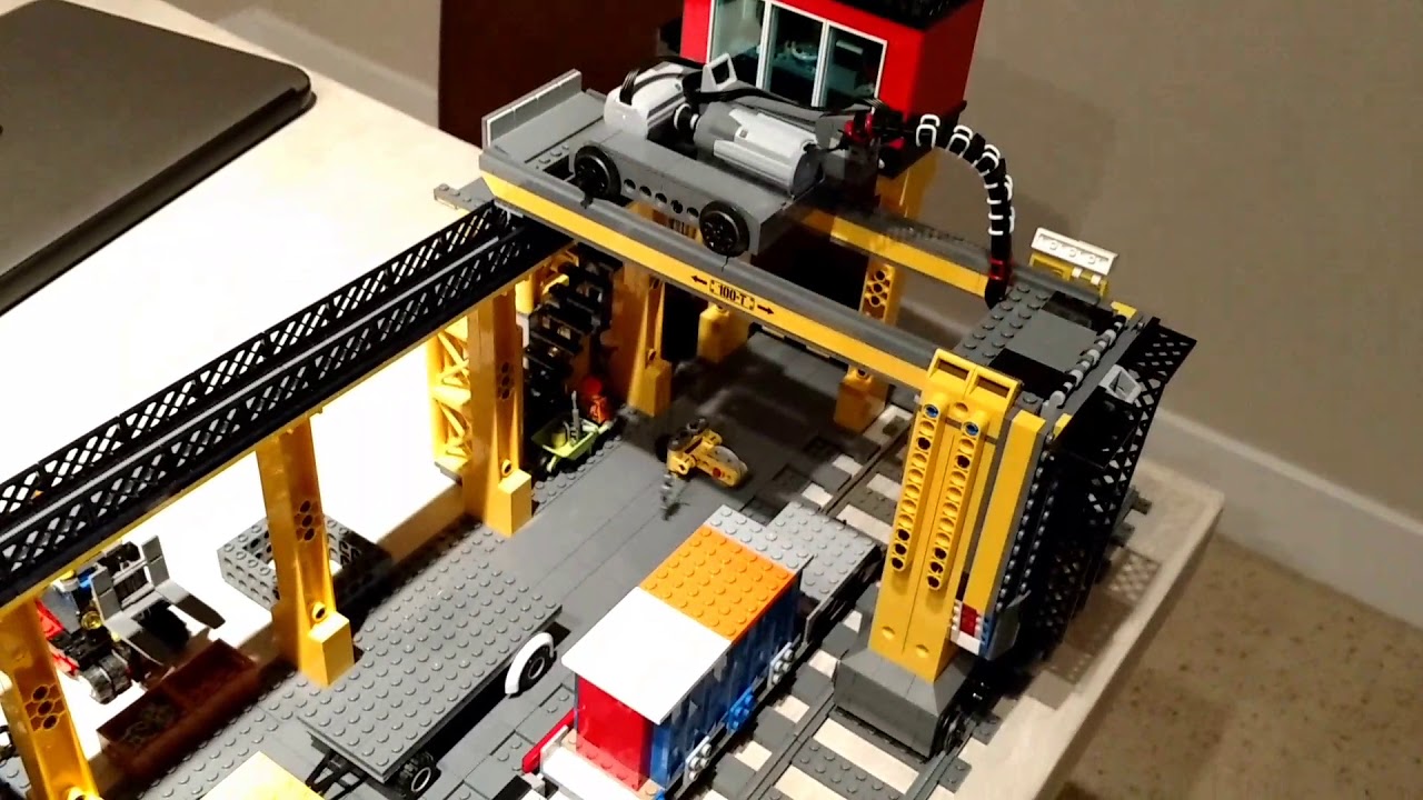Custom MOC Lego Train Set 60052 - YouTube