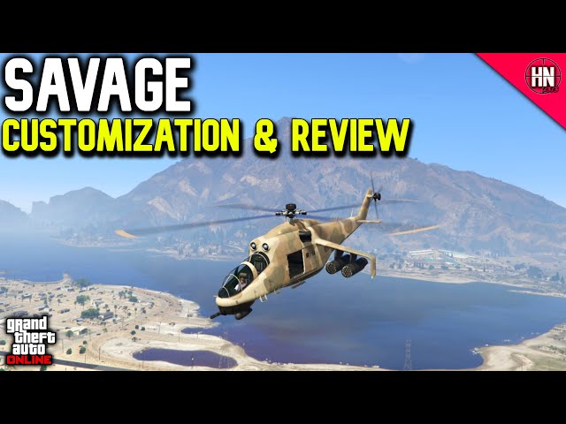 Gta Savage Gta Savage Helicopter Customization | TikTok