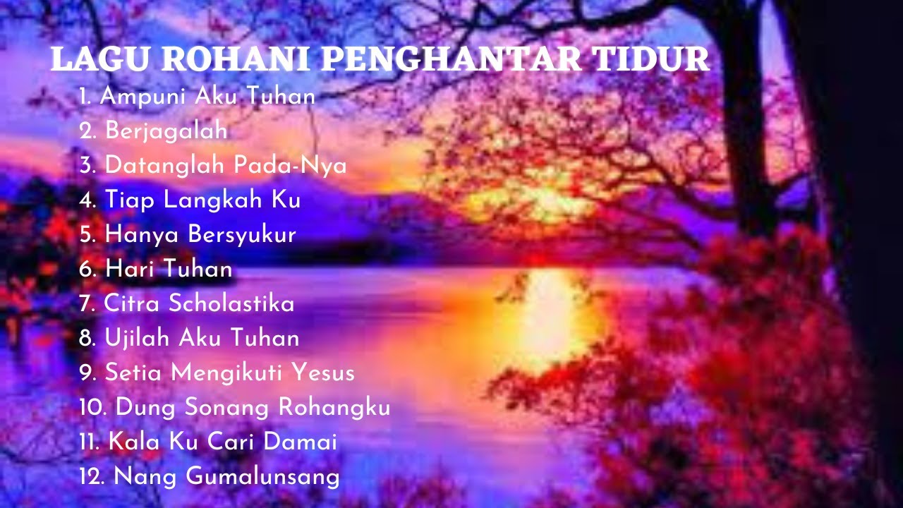 Nada Rohani Di Malam Hari~Lagu Rohani Terbaik Dan Terpopuler Saat Ini💚🙏 ...