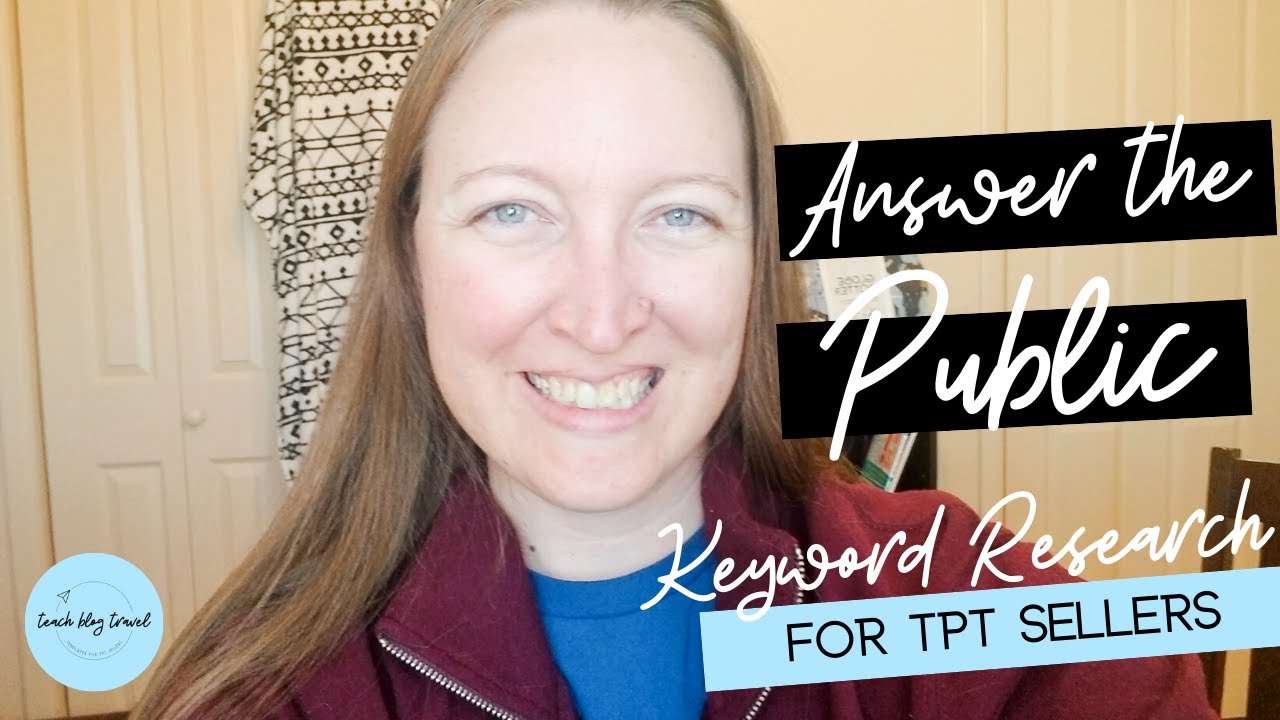 How to Use Answer the Public for Keyword Research - YouTube