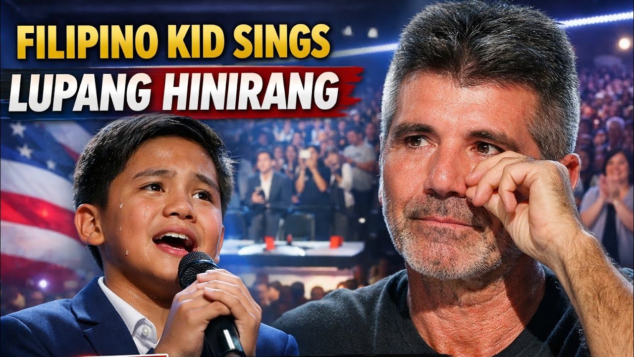 Filipino Kid Sings “Lupang Hinirang” on AGT — Simon Cowell Tears Up as ...
