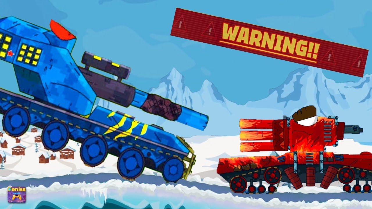 GERAND TANKS - WAFER TANK VS KV-2 TANK MAX UPGRADED GAMEPLAY HD - YouTube