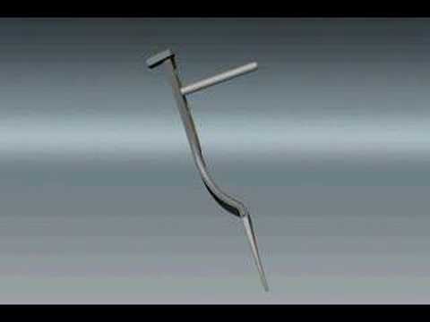 Broach Handle, Anterior Approach - YouTube