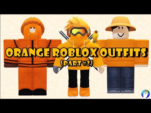 Orange Roblox Outfits (Part #2) - YouTube