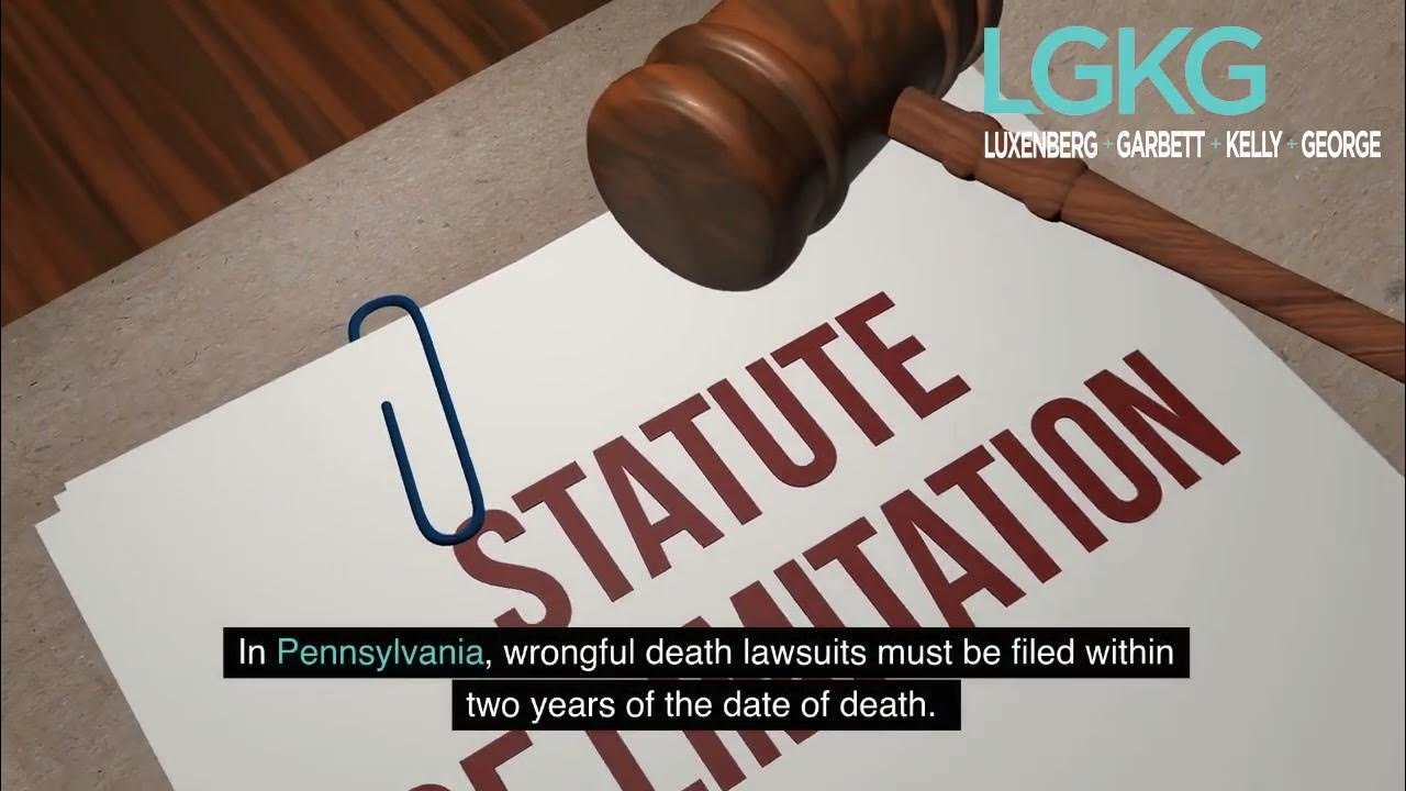 Wrongful Death by Luxenberg Garbett Kelly & George P.C. - YouTube