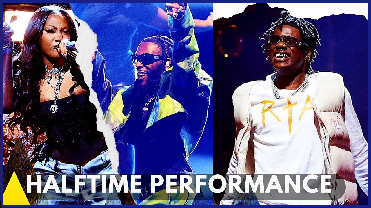 Halftime Performance | 2023 NBA All-Star Game | ft. Burna Boy, Tems ...