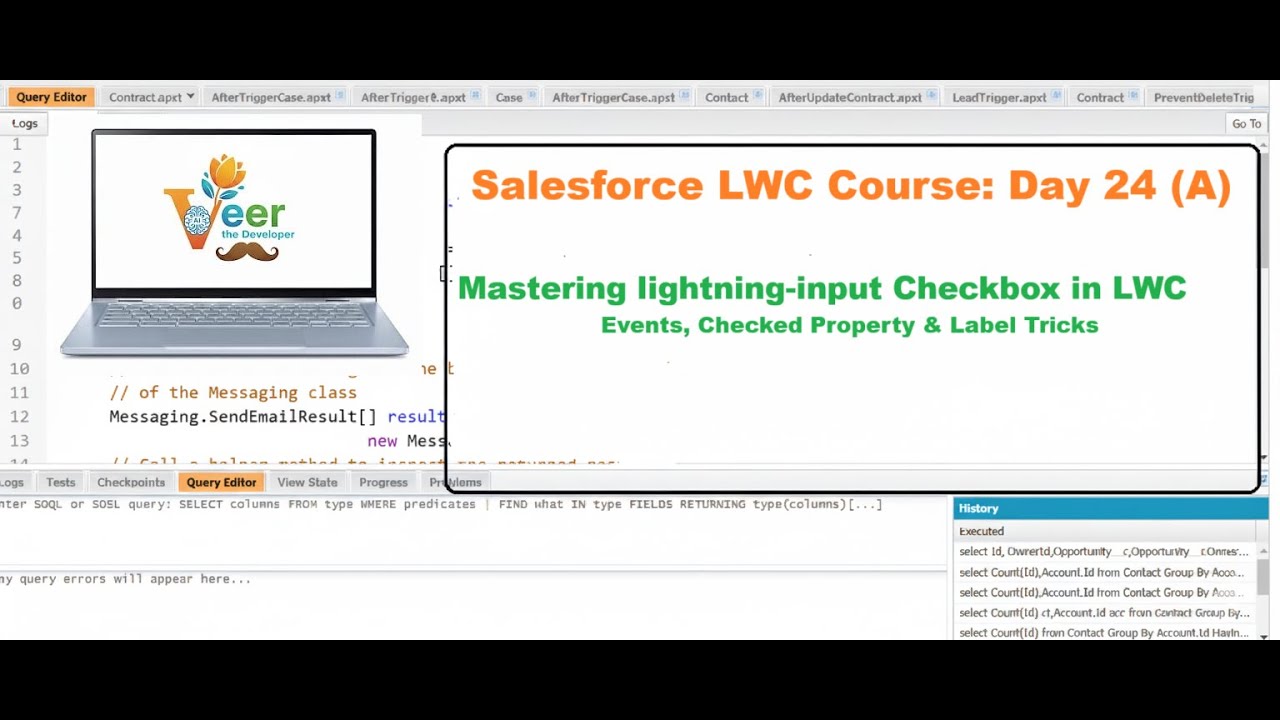 Day 24 (A): Salesforce LWC lightning-input Checkbox – Events, Dynamic ...