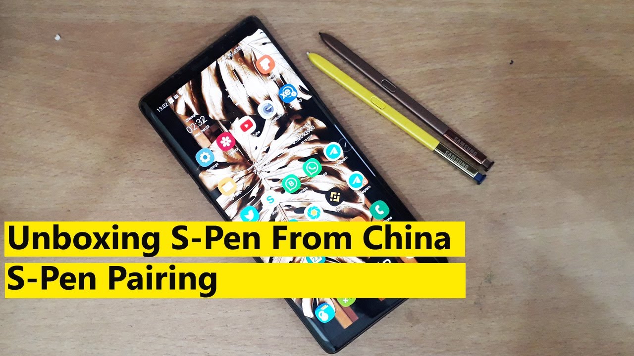 Original Galaxy Note 9 SPEN with Bluetooth - HOW TO PAIR S PEN WITH ...