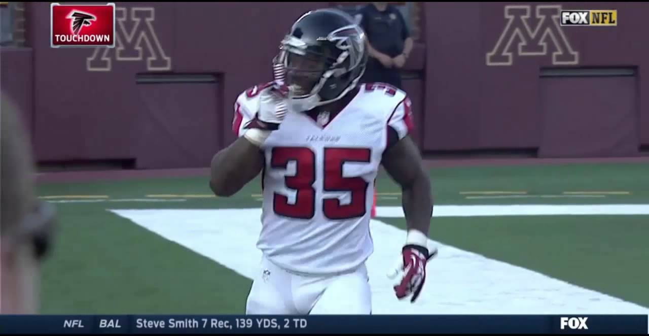 Antone Smith 2014 Atlanta Falcons Highlights - YouTube