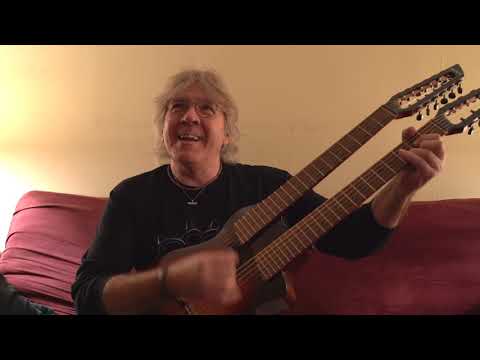 Godfrey Talks Guitars-Veillette Double Neck - YouTube
