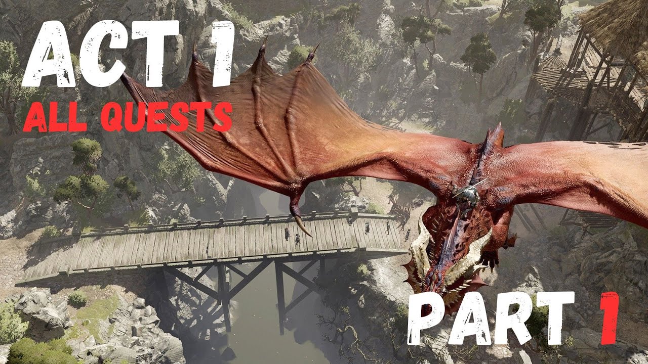 Baldur's Gate 3 Act 1 Walkthrough & Guide Part 1 | Baldur's Gate III ...