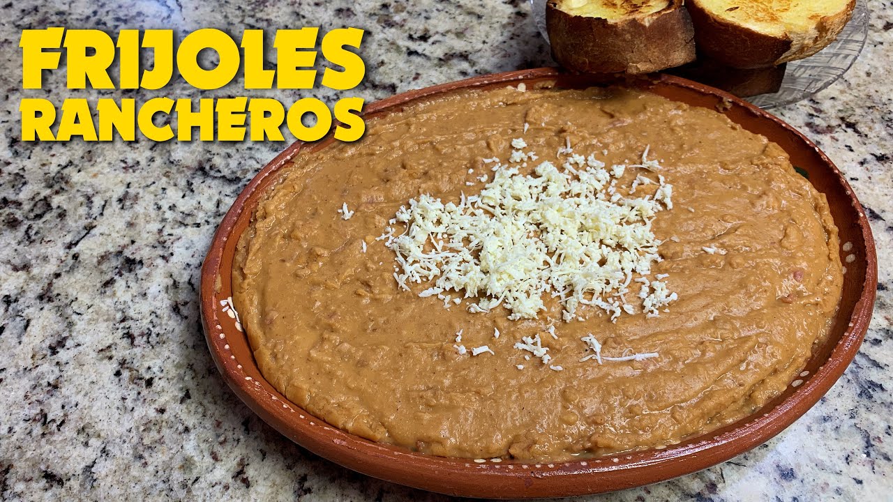 Como Hacer FRIJOLES RANCHEROS - YouTube