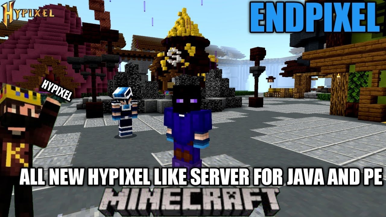 HYPIXEL SERVER FOR MINECRAFT PE AND JAVA|| 1.20 || #craftersmc # ...