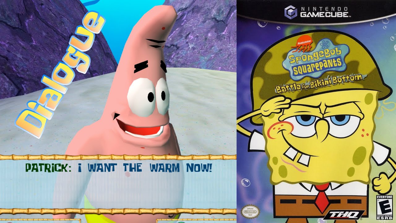 SpongeBob SquarePants Battle for Bikini Bottom - All Dialogue [4K ...